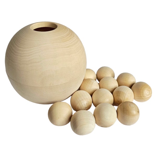 Wooden Ball - Etsy
