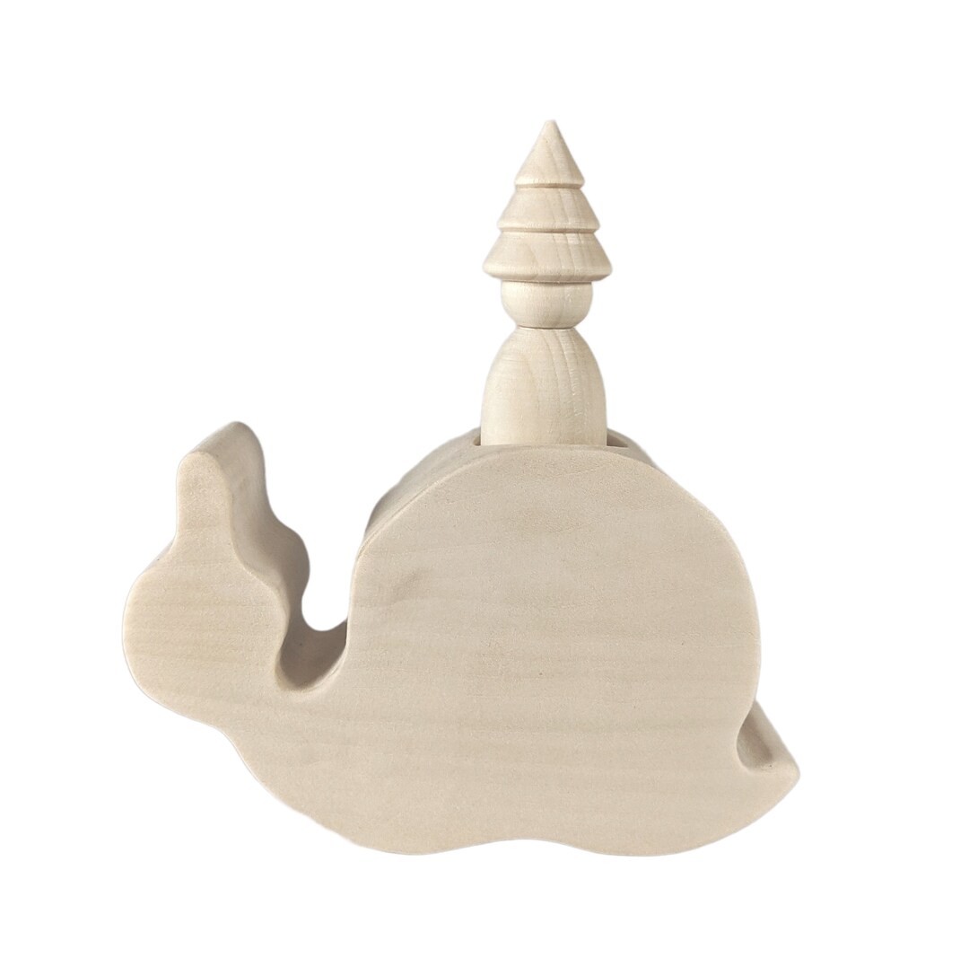 Wood Snail for Peg Dolls Unfinished / DIY Snail Toy / Snail Shape / Peg ...
