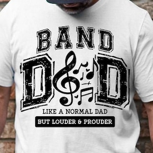 Band Dad PNG: Varsity Distressed Sublimation Design (digital Download ...