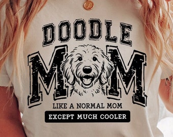 Doodle Mom PNG, Goldendoodle Mama Png, Cute, Watercolor, Dog Mom Life ...