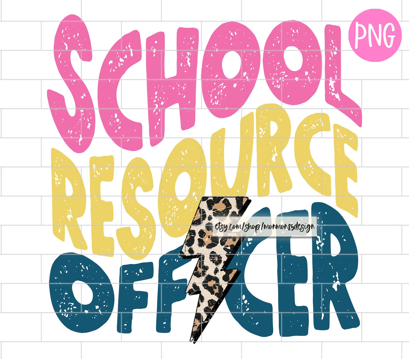 School Resource Officer Png SRO Png Back to School Squad - Etsy