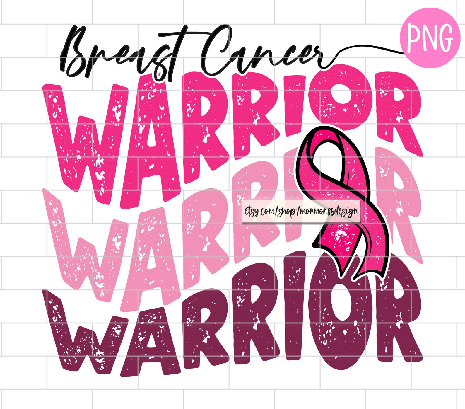 Breast Cancer Warrior PNG, Breast Cancer Awareness, Pink Ribbon, Mom ...
