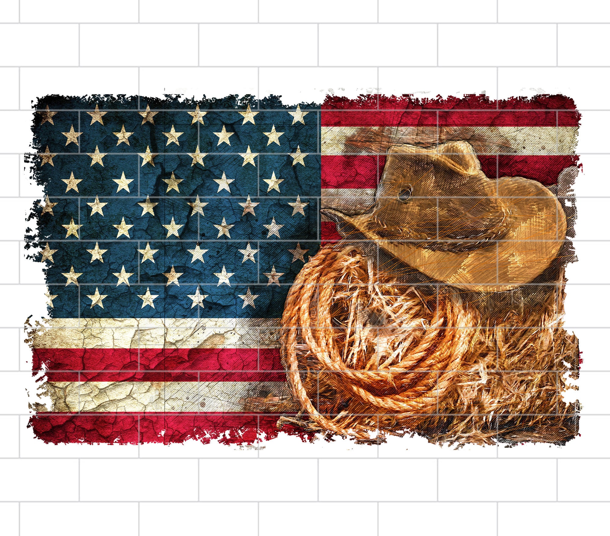 Lasso Cowboy Cowgirl