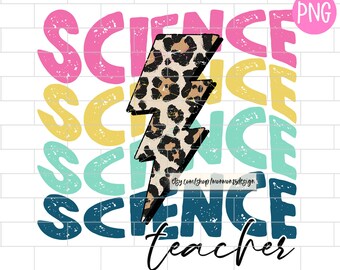 Science Sublimation PNG Design Science Life Love Science - Etsy
