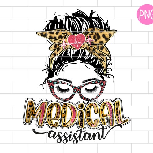 Medical Assistant Png Sublimation Design Medical Assistant - Etsy