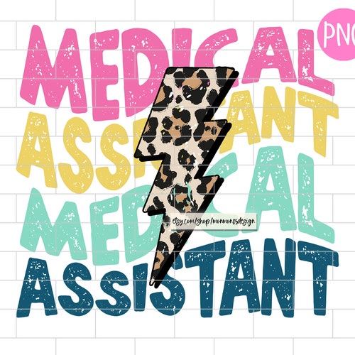 Medical Assistant Png Sublimation Design Medical Assistant - Etsy