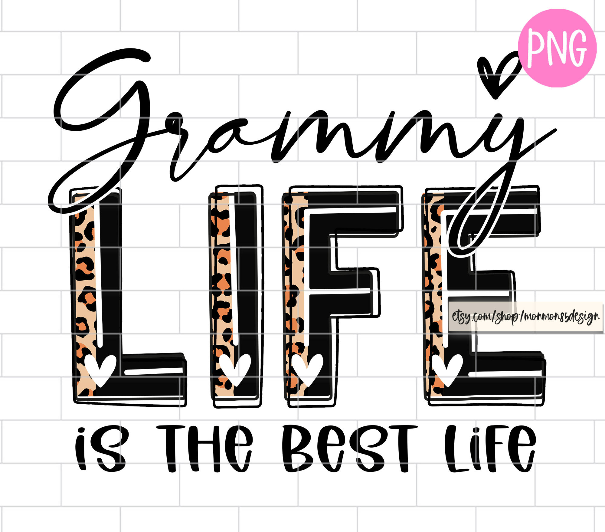 Grammy Life Png Grammy Life is the Best Life Grammy - Etsy