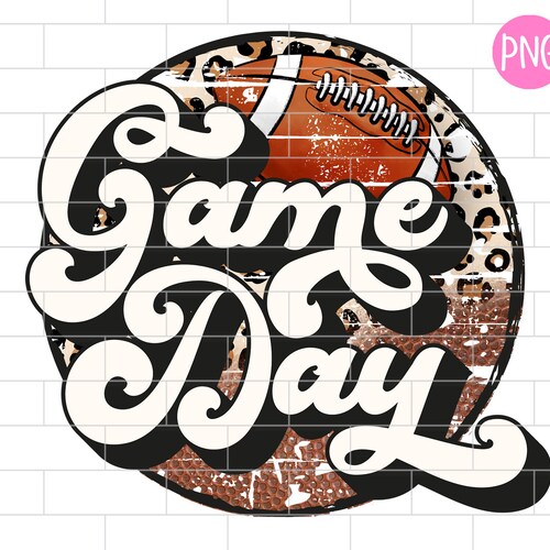 Game Day Smiley Face PNG Sublimation Design Football Smiley - Etsy
