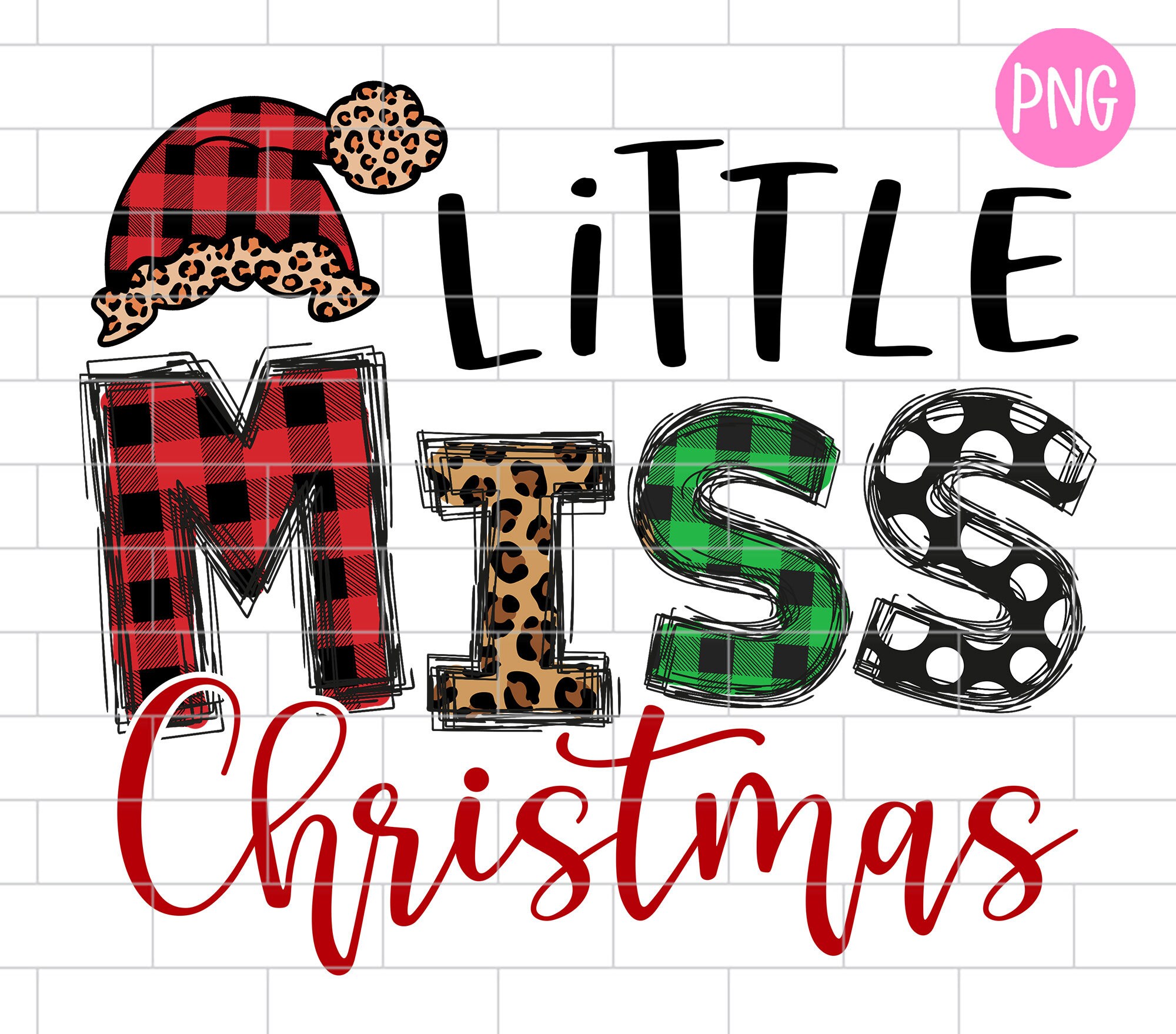 Little Miss Christmas PNG, Toddler Girl Sublimation Design Downloads - Etsy