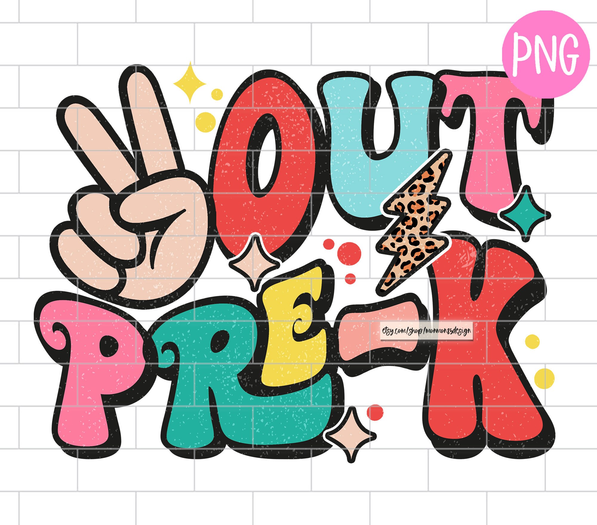 Peace Out Pre-k PNG, Last Day of School, Girl, Pre-k Graduation ...