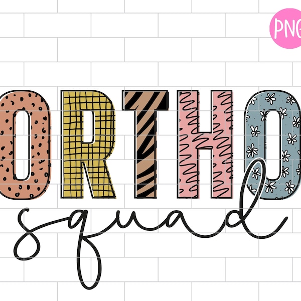 Ortho Squad Png - Etsy