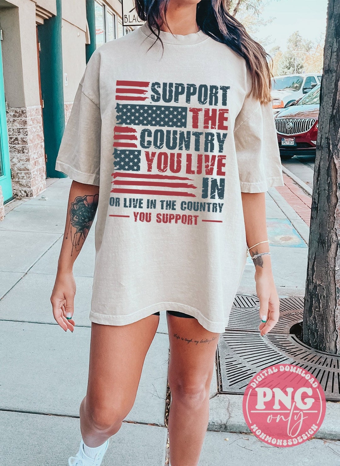 Support the Country You Live in or Live in the Country You Support PNG ...