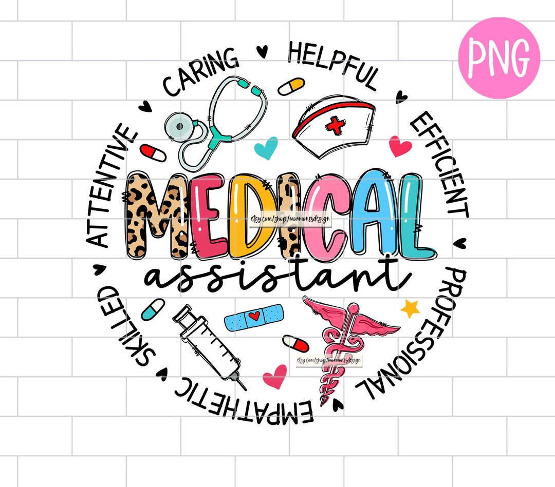 Medical Assistant PNG, Medical Assistant MA Life, Leopard, Nurse ...