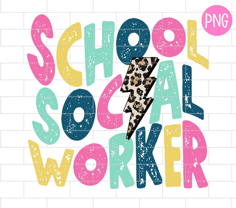 School Social Worker PNG, Sublimation Design Downloads - Etsy