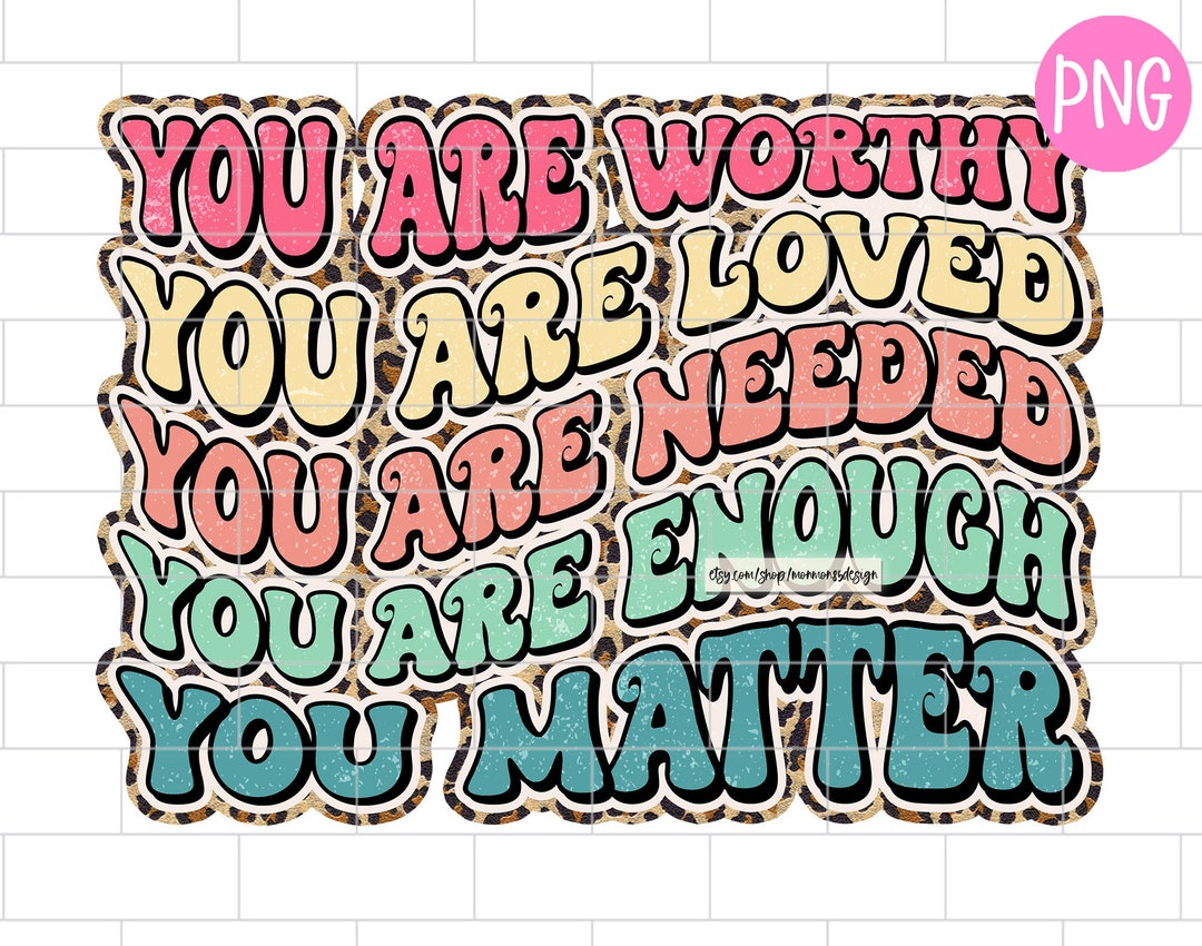 Mental Health Awareness, You Matter Kindness Be Kind, Leopard ...