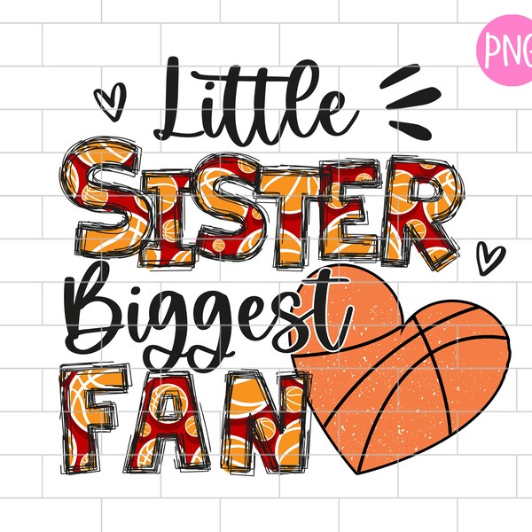Little Sister Biggest Fan Svg - Etsy