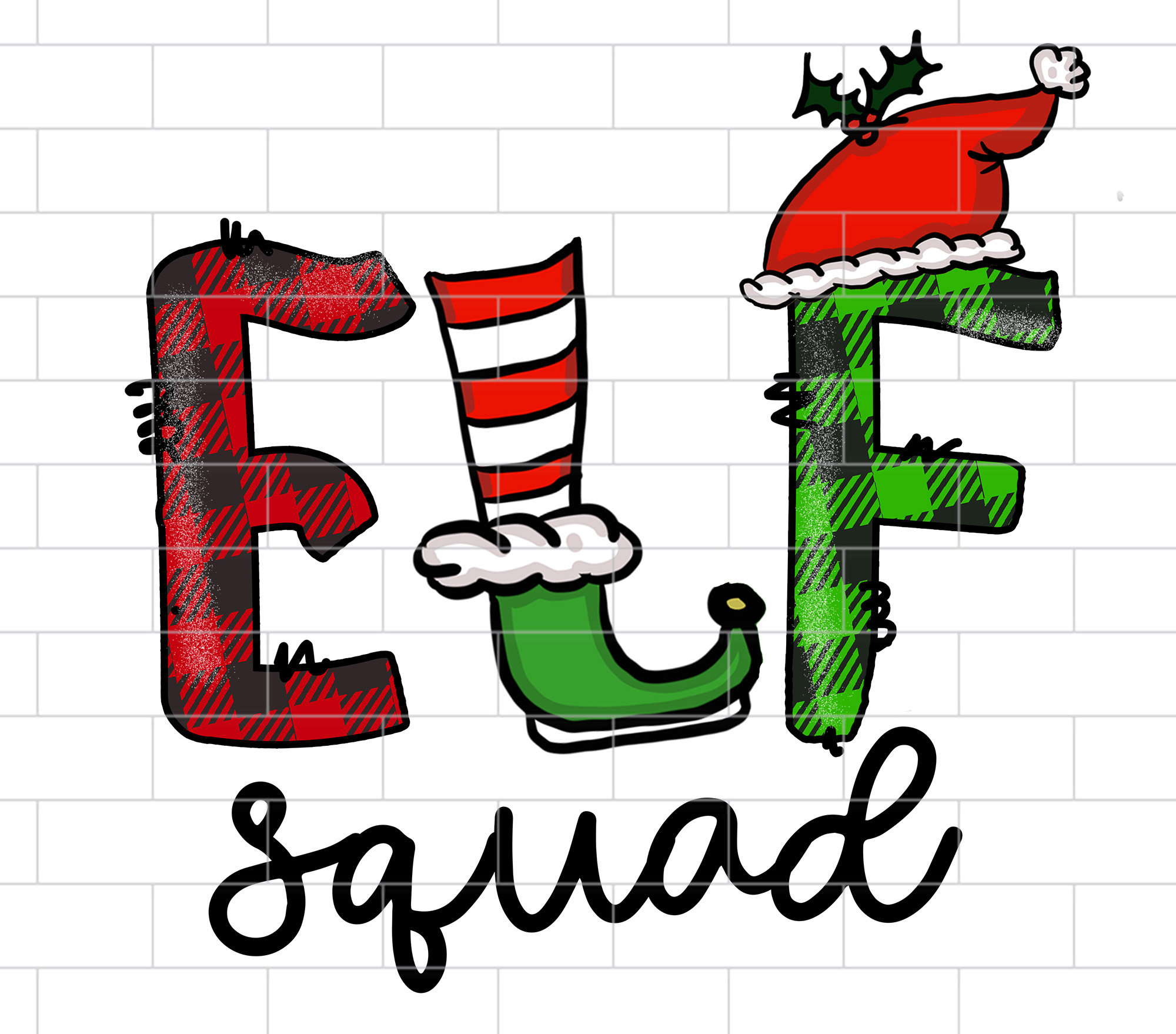 Elf Squad PNG Elf Squad Sublimation Design Downloads | Etsy