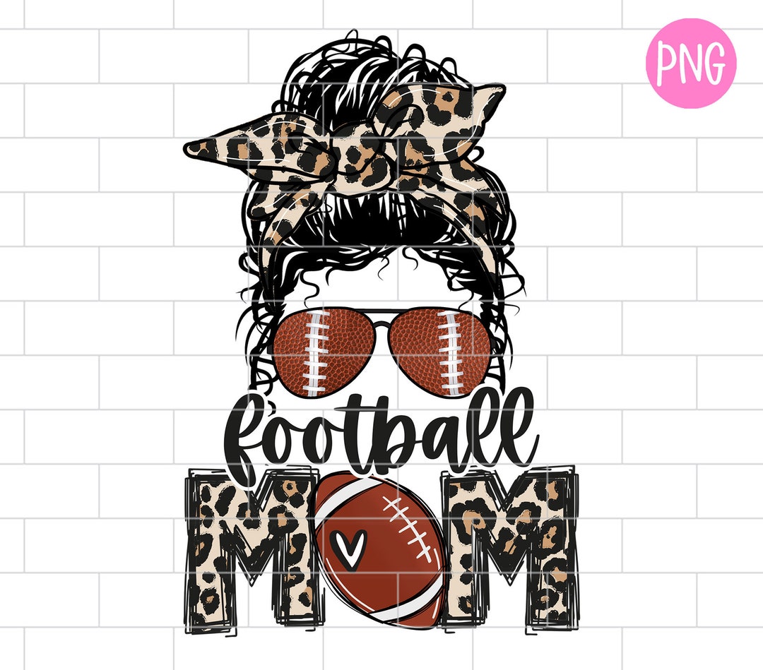 Football Mom Leopard PNG, Sublimation Design Downloads - Etsy