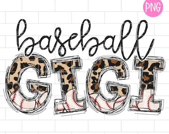 Baseball Gigi Svg | Etsy