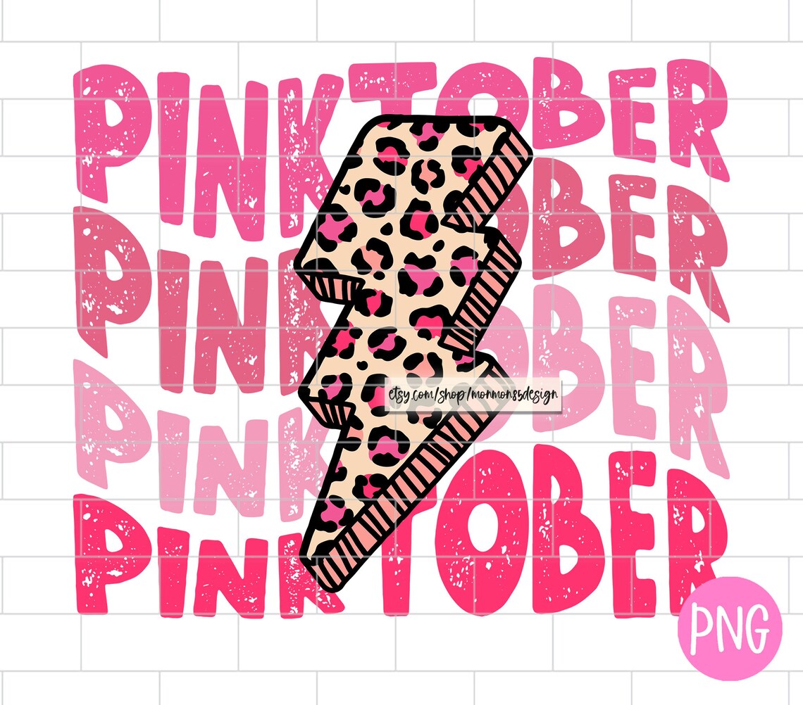 Pinktober Png in October We Wear Pink PNG Breast Cancer - Etsy