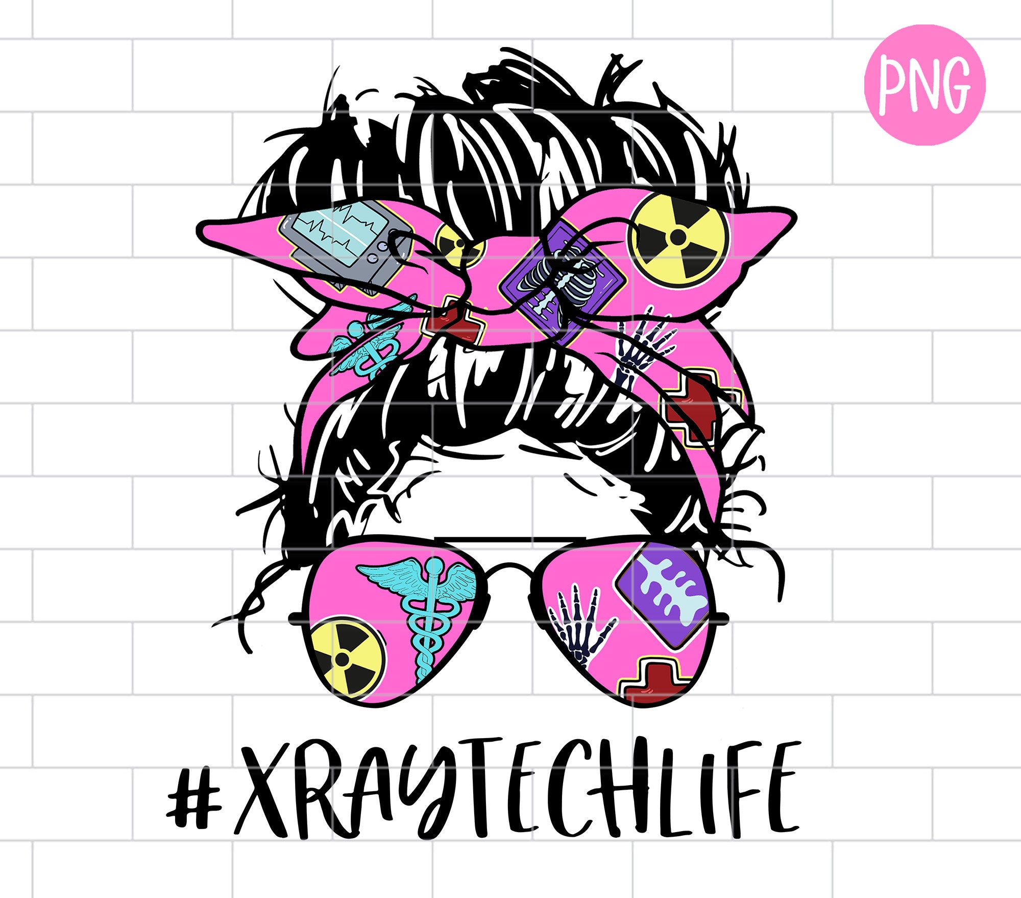 X-ray Tech PNG Essential X-ray Tech Life Radiology - Etsy