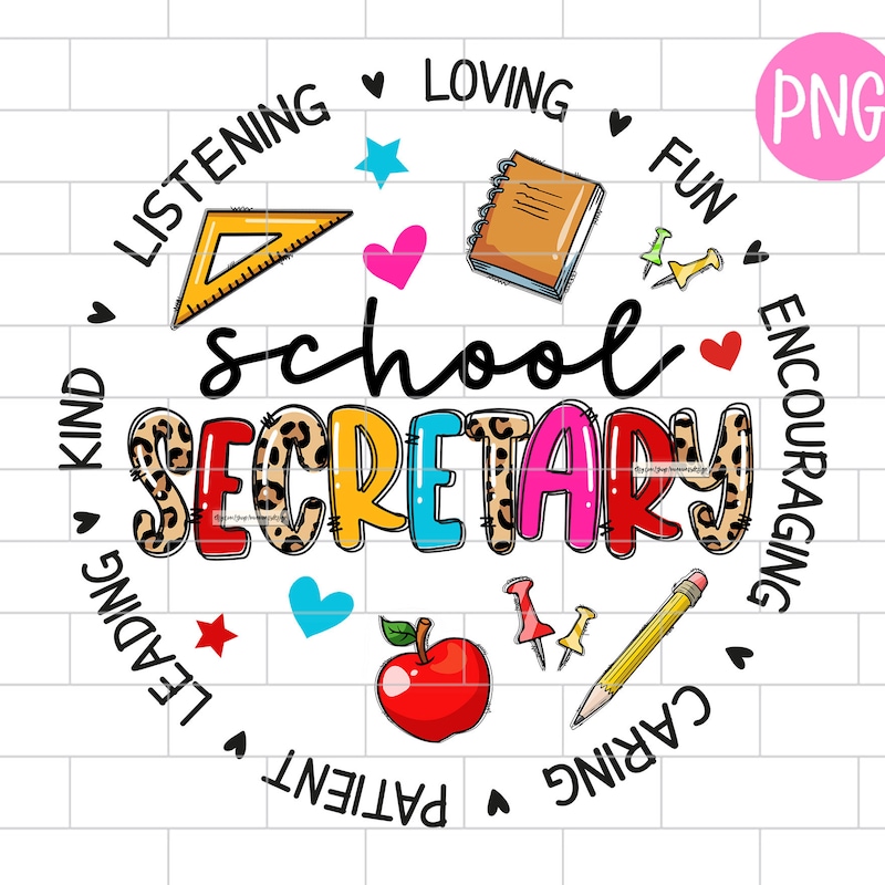 School Secretary - Etsy