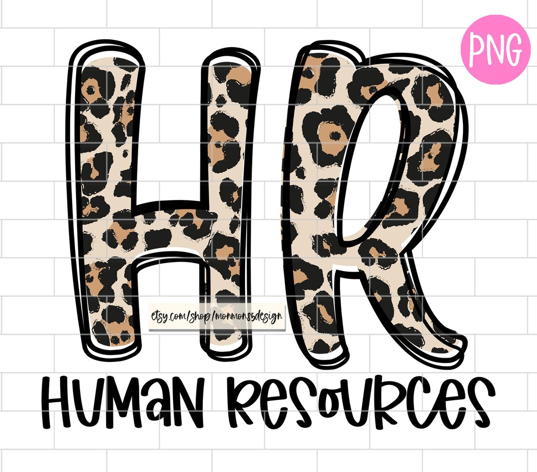 HR Human Resources PNG, Sublimation Design Downloads - Etsy