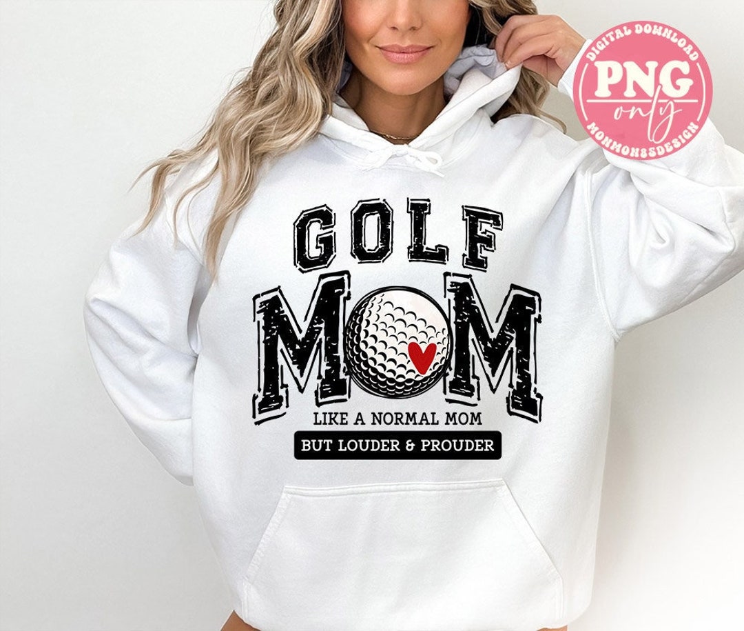 Golf Mom PNG, Varsity, Distressed, Golf Mama, Loud and Proud Golf Mom ...