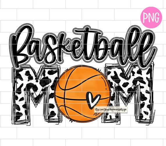 Basketball Mom PNG Cow Print Sublimation Design Downloads - Etsy UK