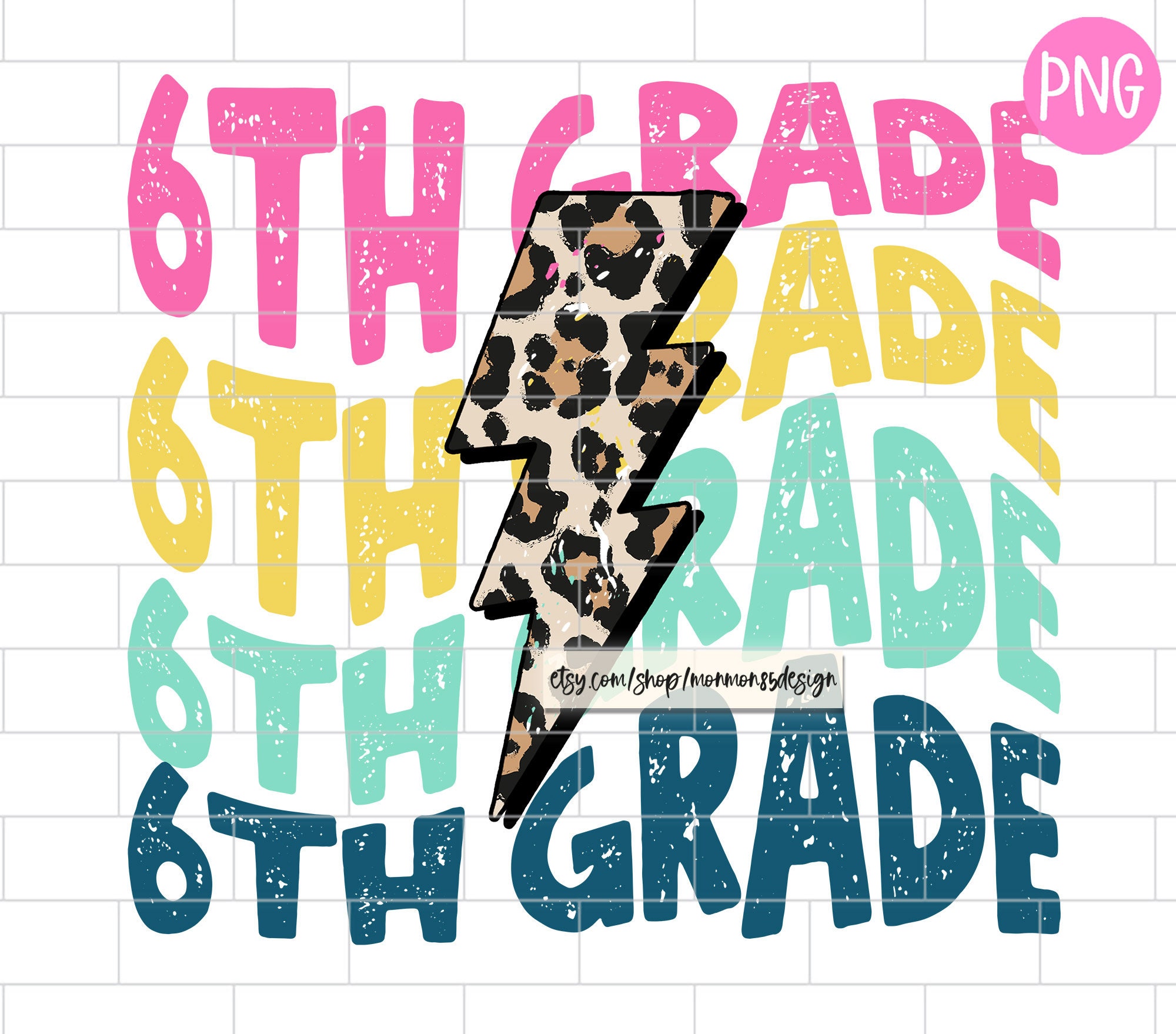 6th Grade Png, Sixth Grade Teacher PNG, Back to School, Squad, First ...