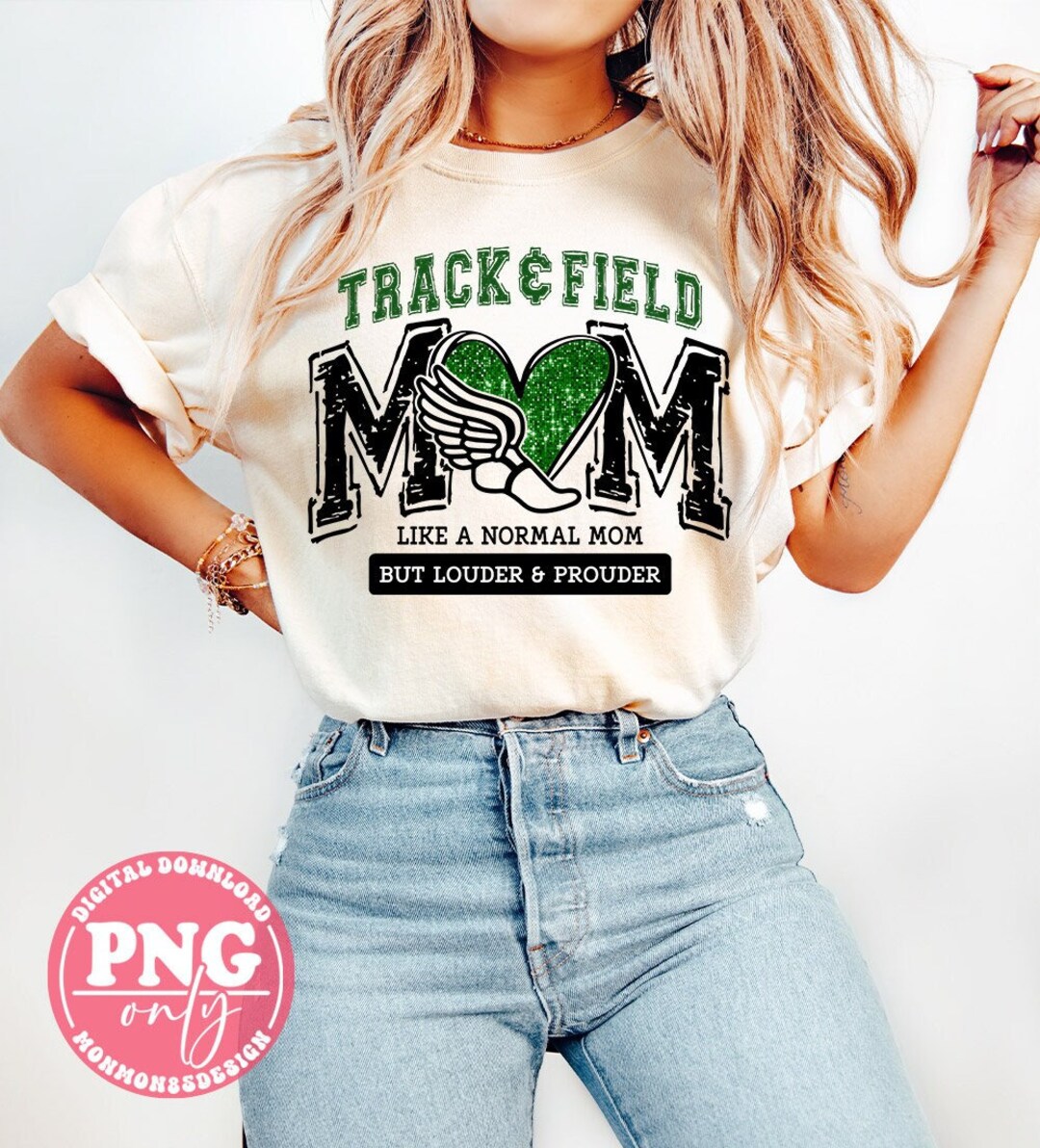 Track Mom PNG: Varsity Sublimation Design (digital Download) - Etsy