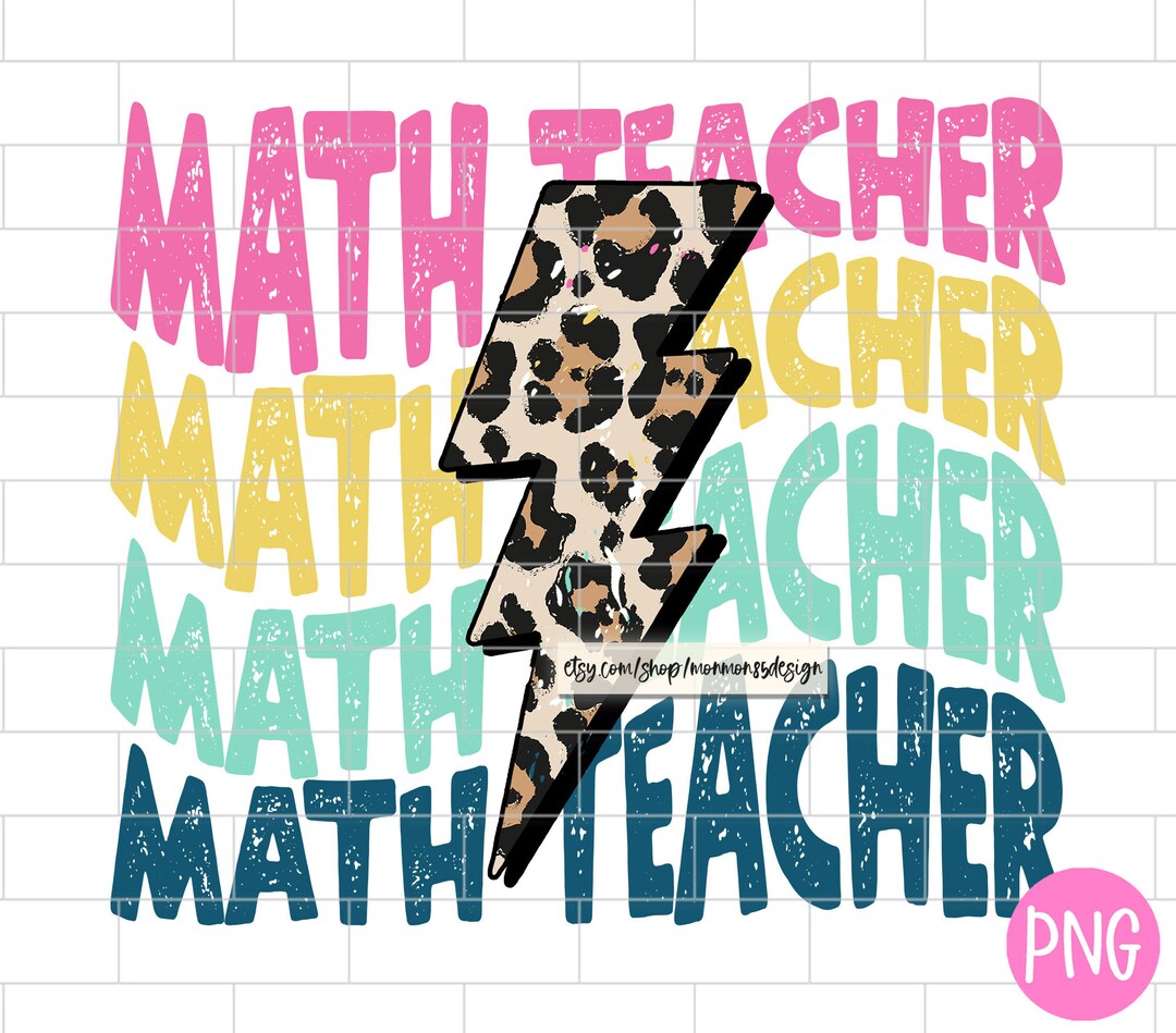 Math Teacher Png, Back to School, Squad, First Day of School, Crew ...