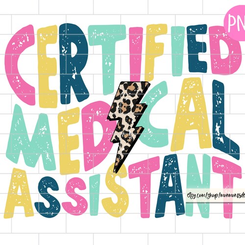 CMA Png Certified Medical Assistant Png Sublimation Design - Etsy