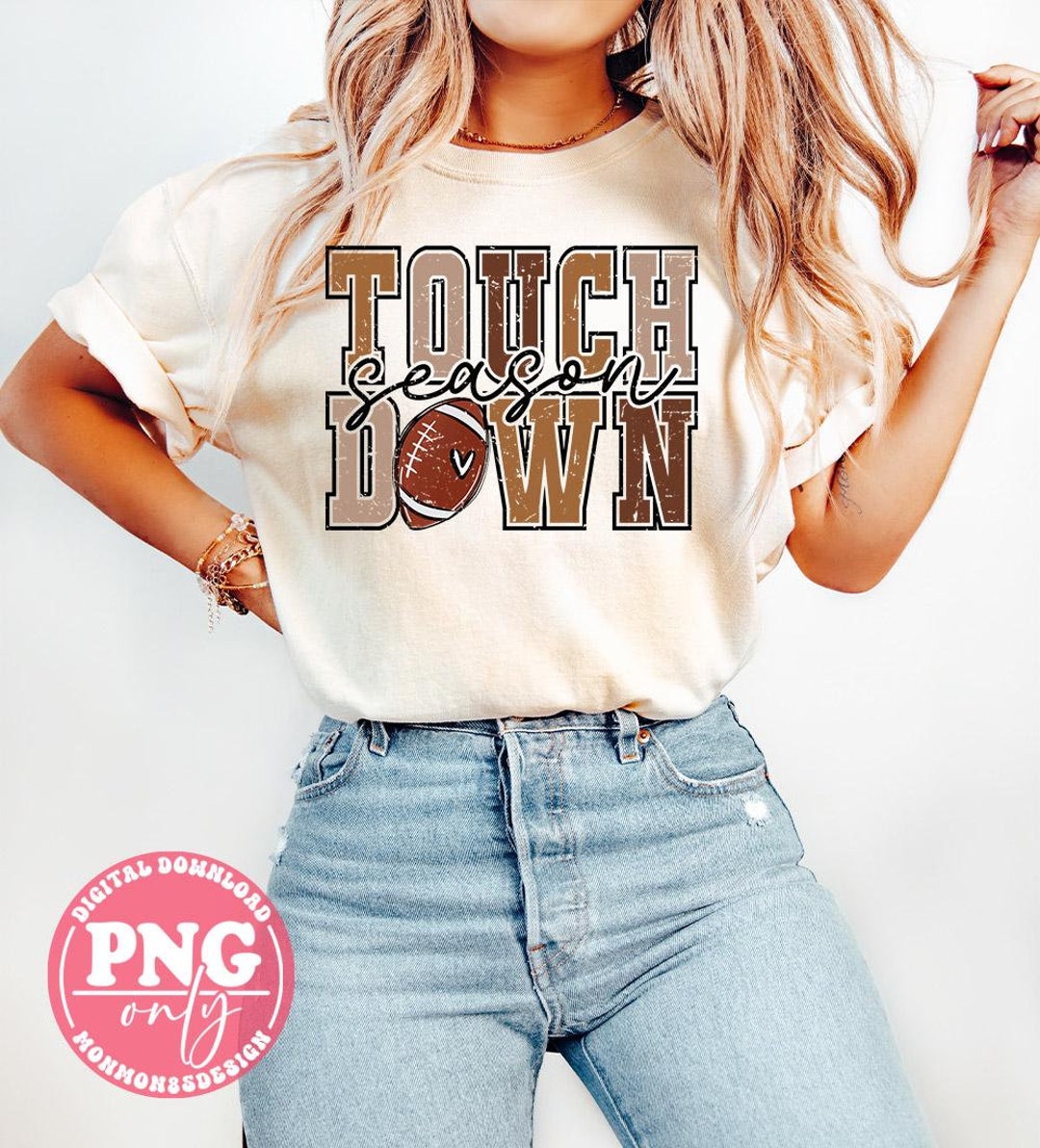 Touchdown Season Png, Football Mom, Distressed, Football Mama, Game Day ...