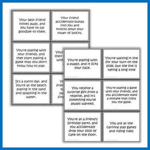 Social Emotional Regulation Scenario Task Cards - Digital Printable for ...