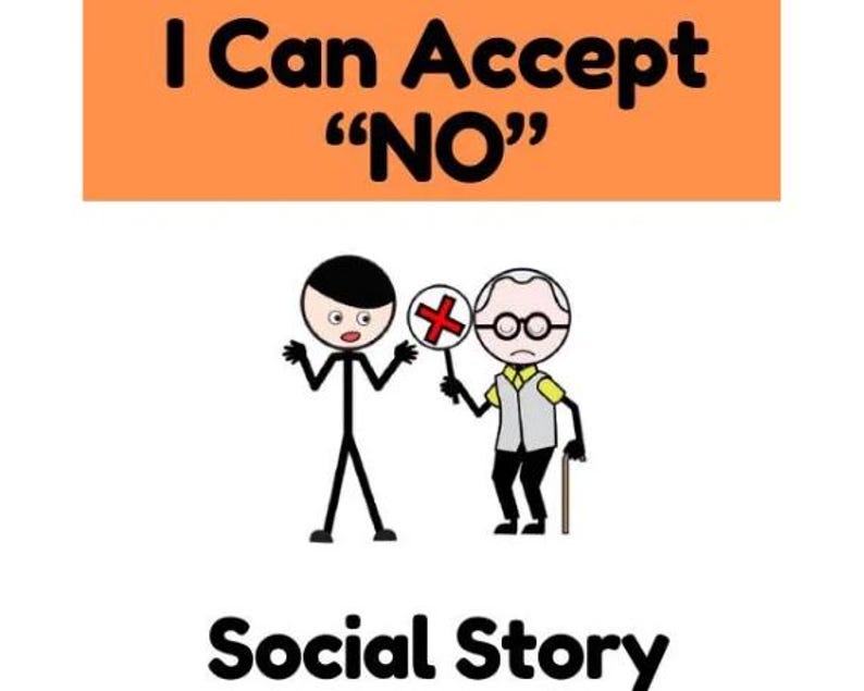 Accepting No Social Story: Emotional Regulation & Coping Skills ...