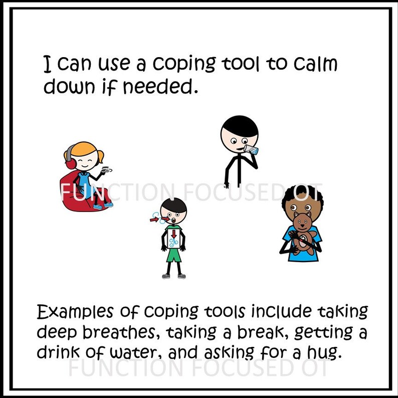 Accepting No Social Story: Emotional Regulation & Coping Skills ...