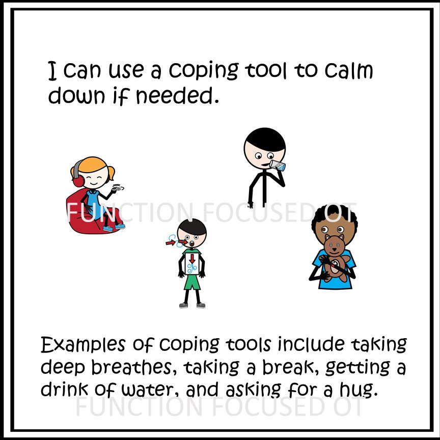 Accepting No Social Story: Emotional Regulation & Coping Skills ...