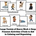 Proprioception Heavy Work & Deep Pressure Visuals - Choice Boards for ...