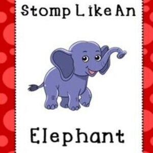 Animal Walks Cards- 20 Printable Gross Motor Movement Cards - Brain ...