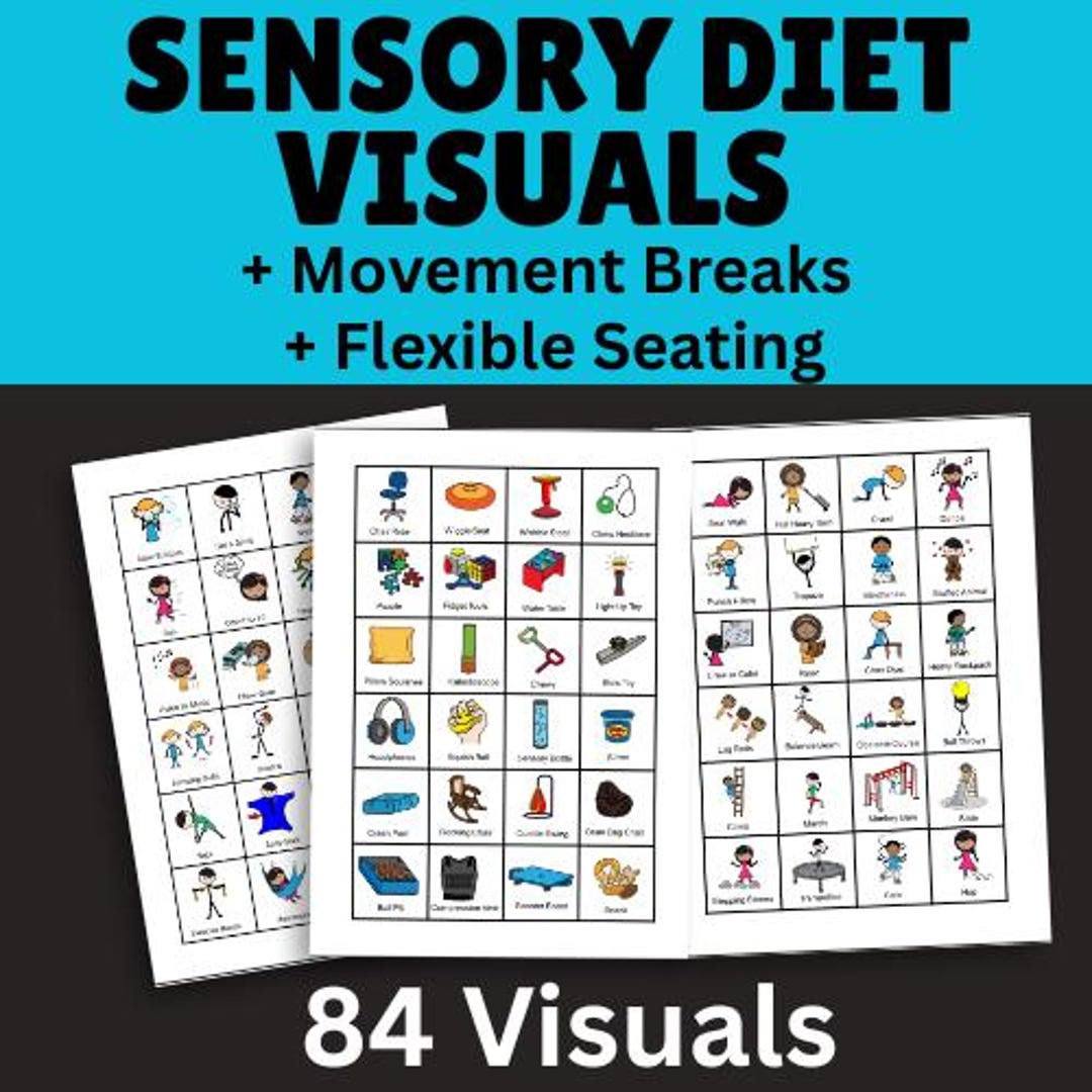OT and SPED VISUALS: Sensory Diet - Movement Breaks - Flexible Seating ...