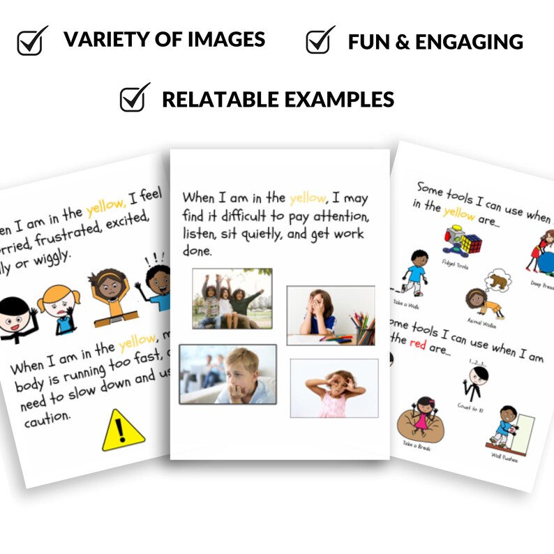 Zones of Regulation Inspired Social Story- SEL OT SPED- Cut-and-paste ...