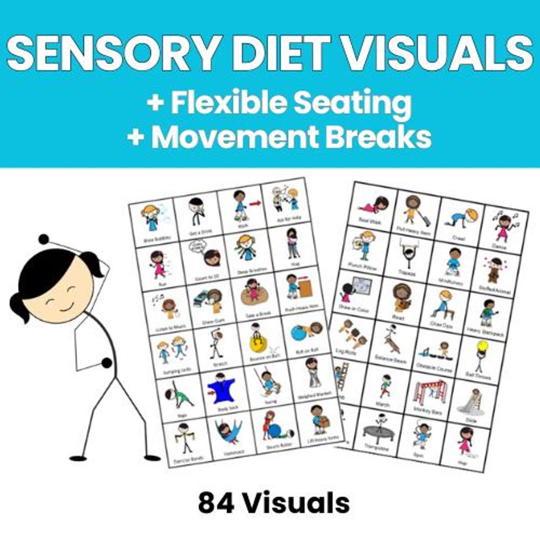 OT and SPED VISUALS: Sensory Diet Movement Breaks Flexible Seating - Etsy