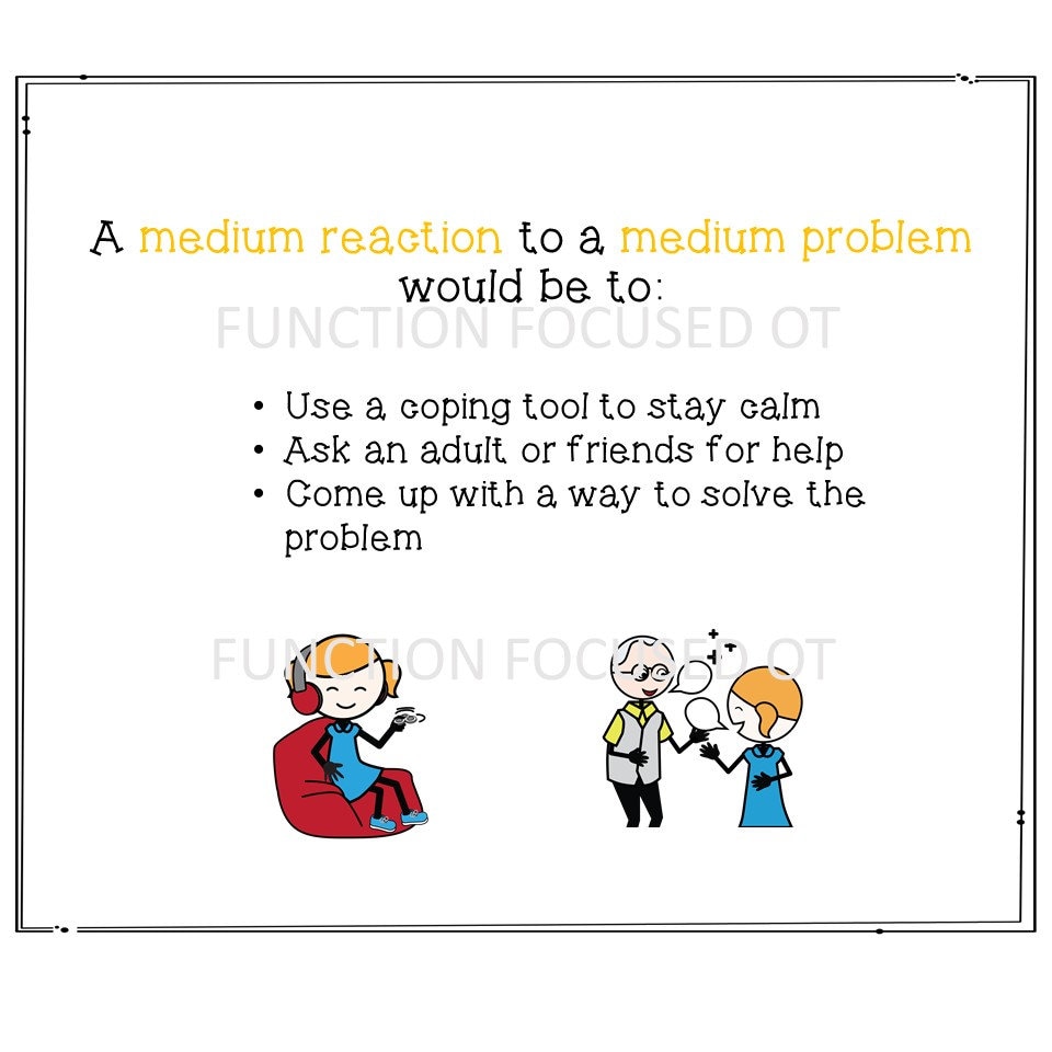 Size of the Problem Social Story - Social Emotional Learning - Digital ...