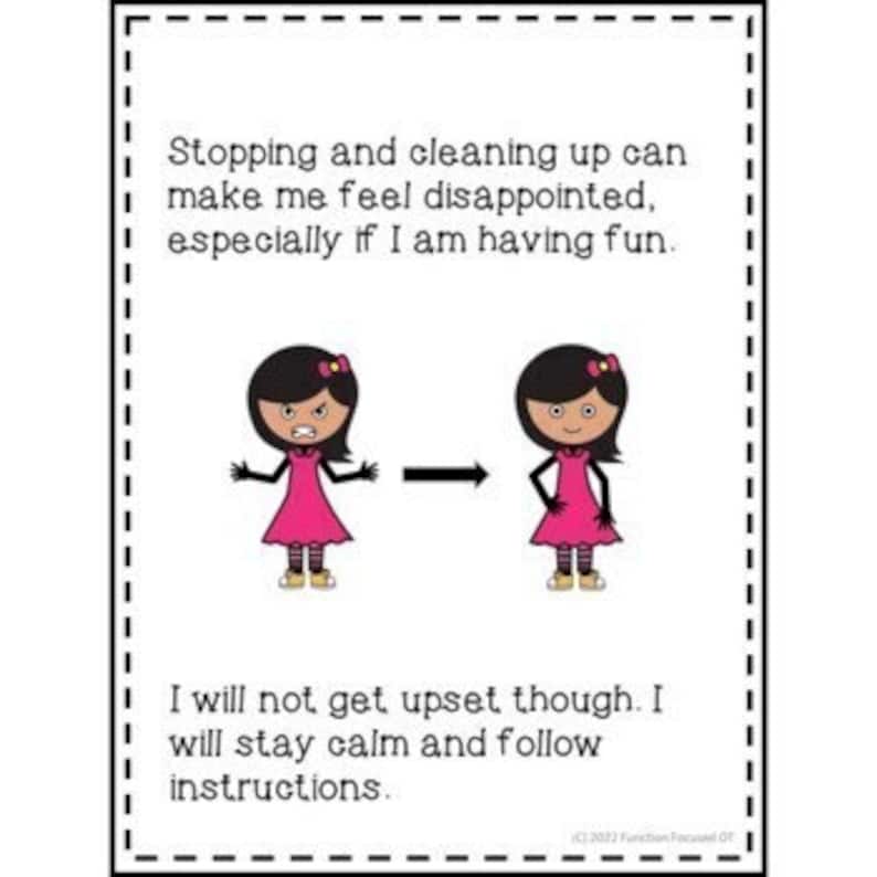 Cleaning up Social Narrative - Digital Printable Story for Children- OT ...