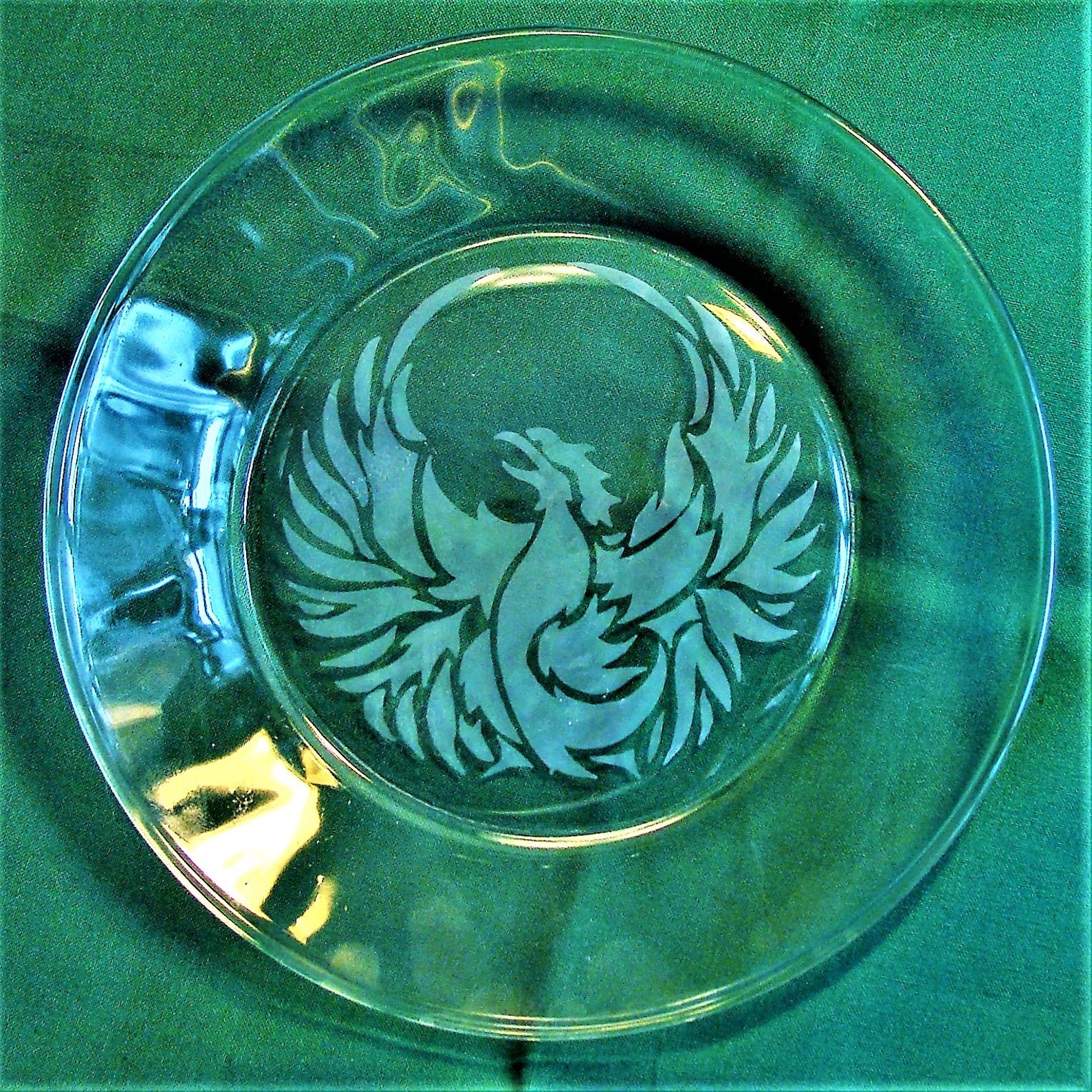 Phoenix Plate - Etsy