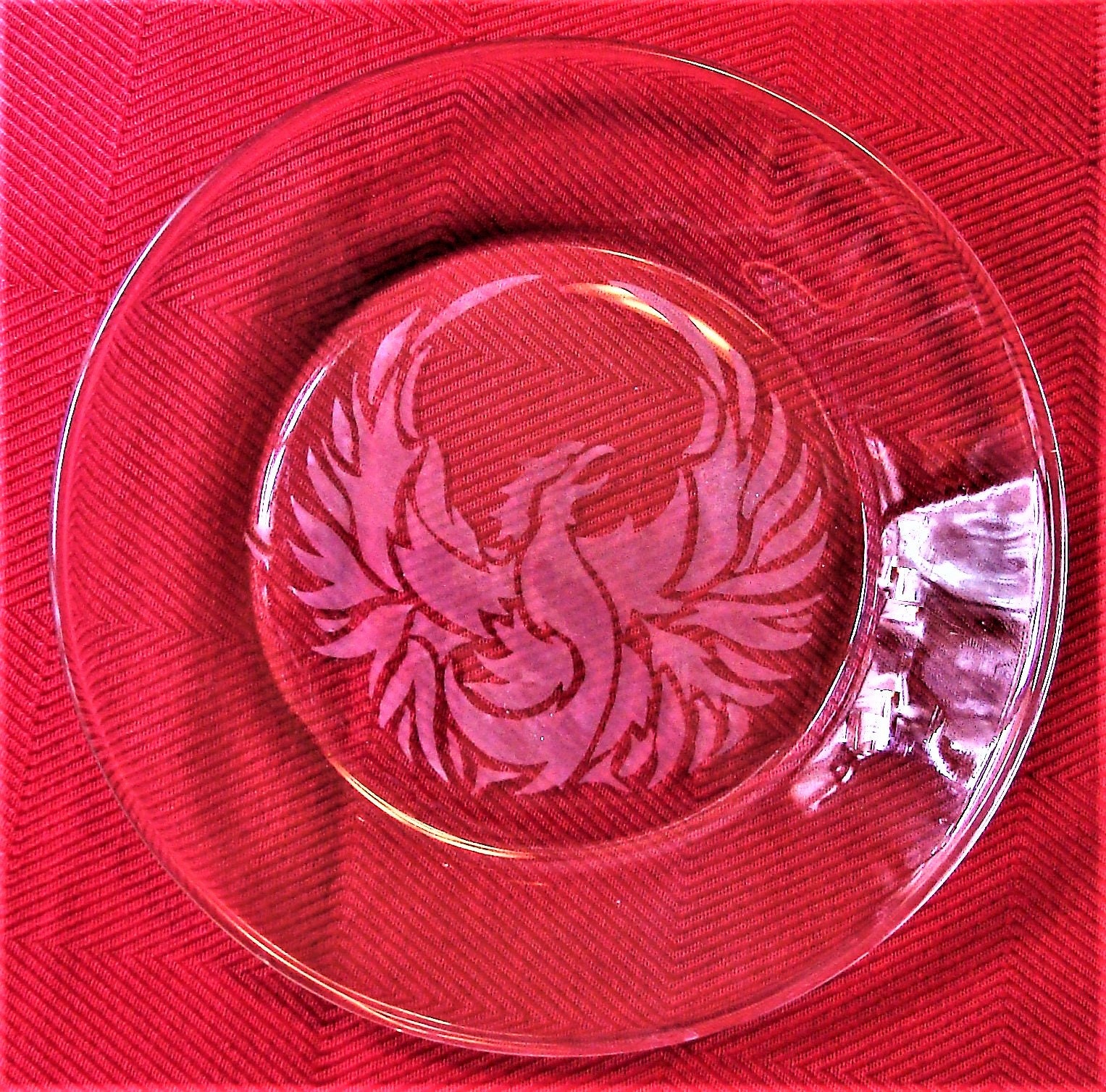 Phoenix Plate - Etsy