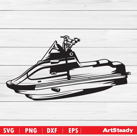 Jet Ski Svg Files Vehicle for Cricut Jetski Graphics Summer - Etsy