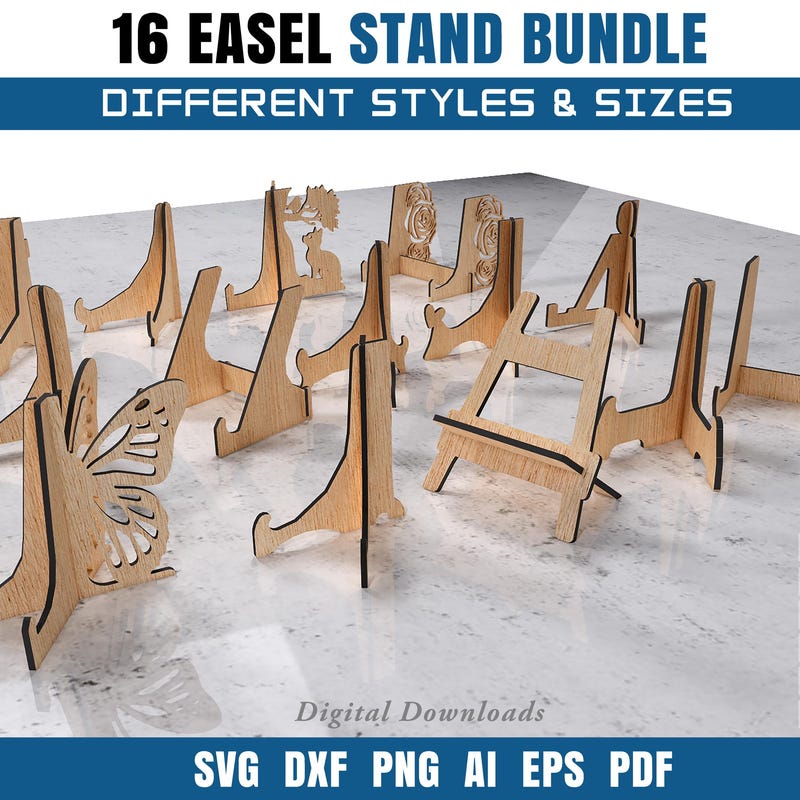 Table Top Stand Svg File - Etsy