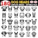 CNC Plasma Cut Files Png Svg Dxf Files for Plasma Cutting Dog Heads ...
